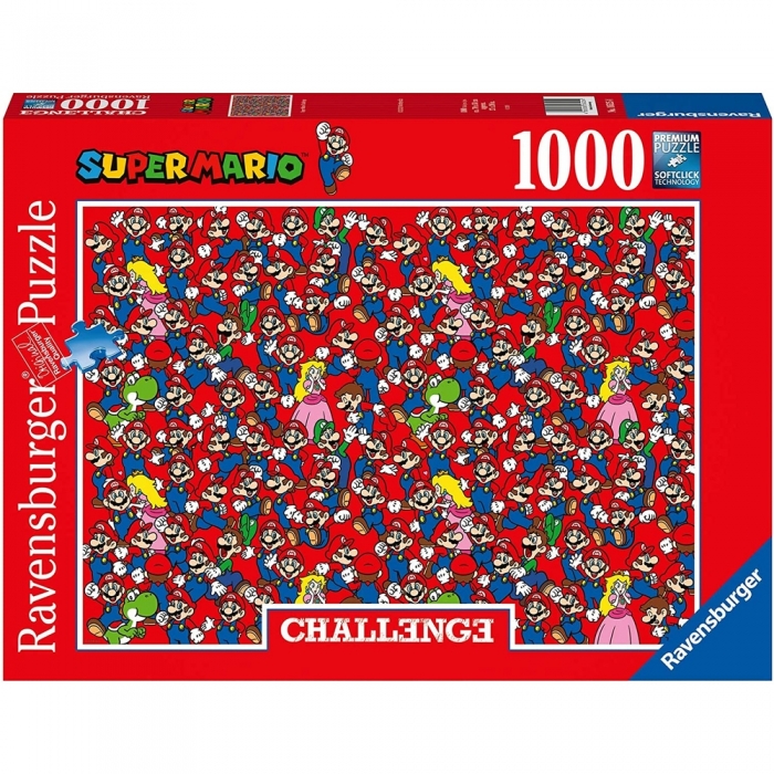 RAVENSBURGER Super Mario Challenge - Puzzle 1000 Pezzi a 14,99
