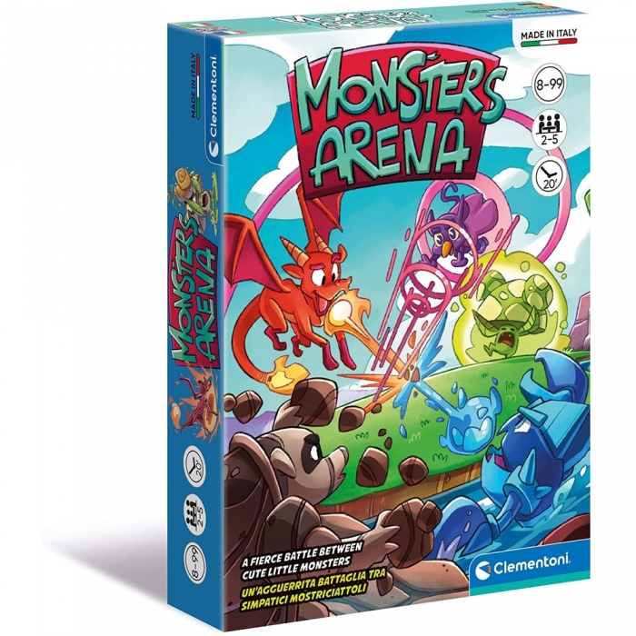 CLEMENTONI Monsters Arena - Dadi e Mattoncini