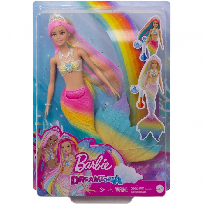 MATTEL Barbie Dreamtopia Sirena - Un Modello Assortito - Dadi e Mattoncini