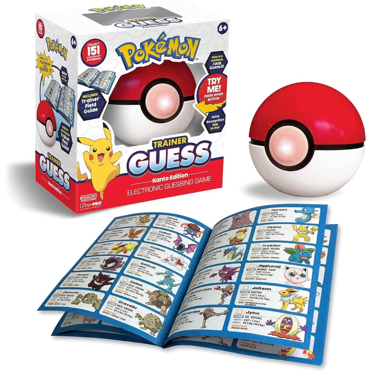 GRANDI GIOCHI Pokémon - Trainer Guess - Edizione Kanto - Dadi e Mattoncini