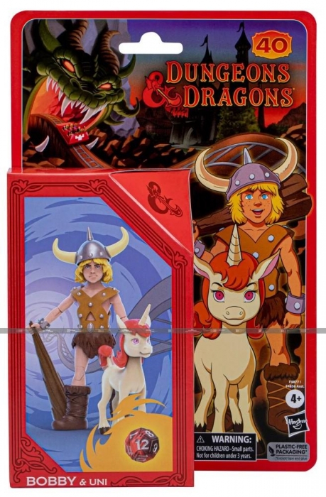 HASBRO D&d - Dungeons And Dragons - Cartoon Classics - Bobby E Uni ...