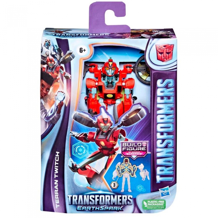 HASBRO Transformers Earthspark - 1 Step Flip - Twitch a 12,99