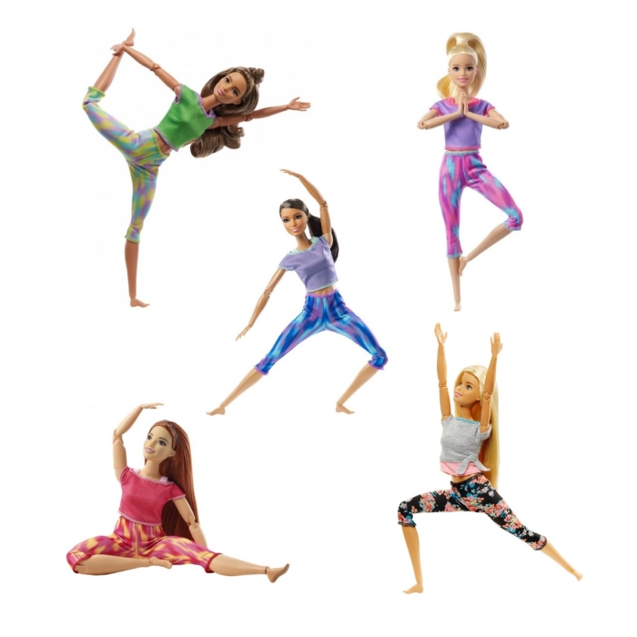 MATTEL Barbie Snodata - Assortimento - Dadi e Mattoncini