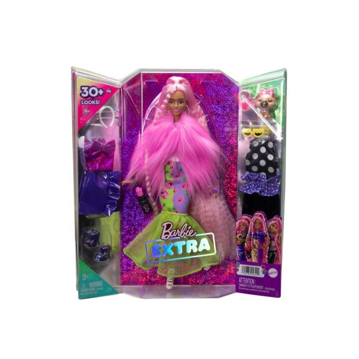 MATTEL Barbie Extra Doll Con Accessori - Dadi e Mattoncini