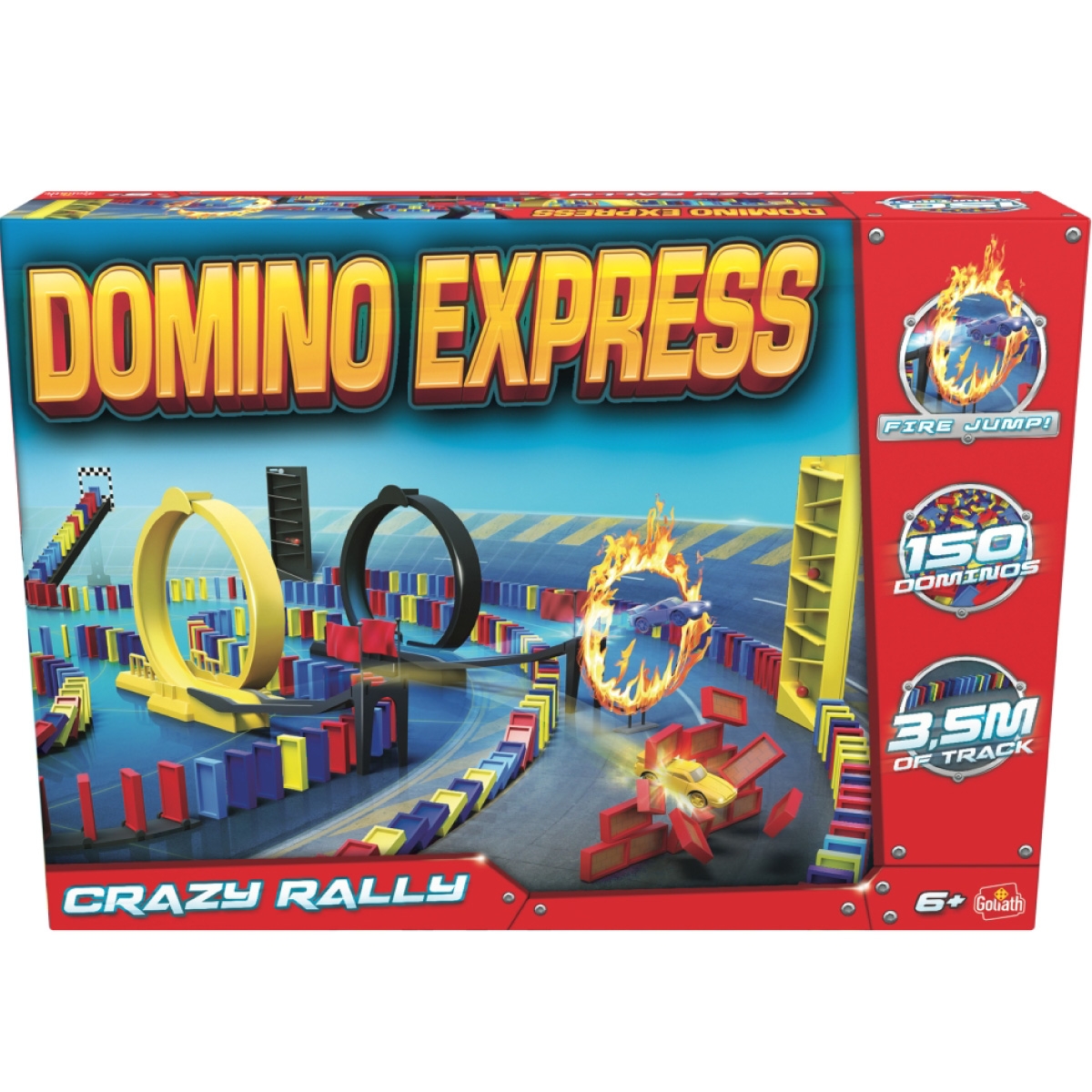 GOLIATH Domino Express - Crazy Rally - Dadi e Mattoncini