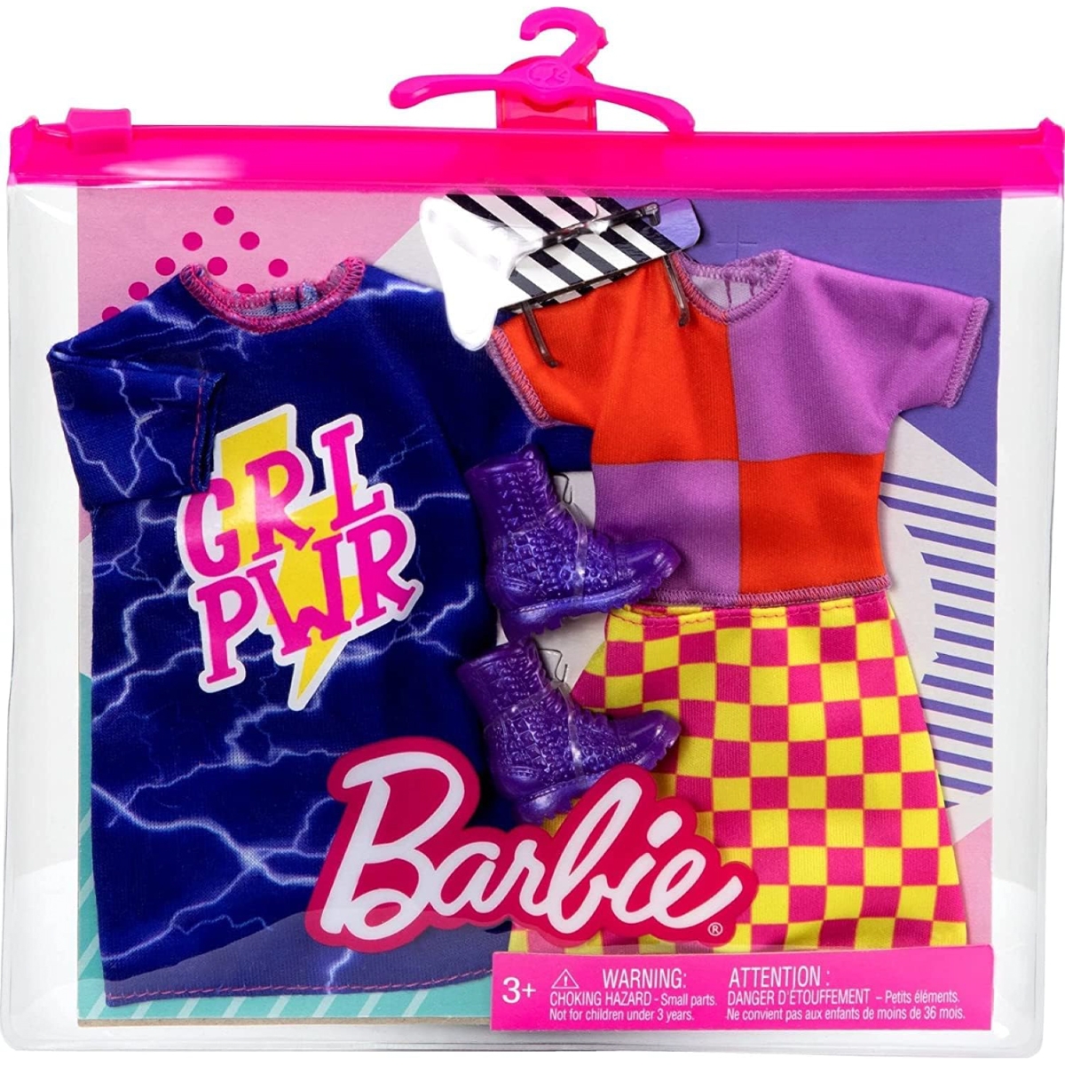 MATTEL Barbie Fashion Girl Power Pack - Dadi e Mattoncini