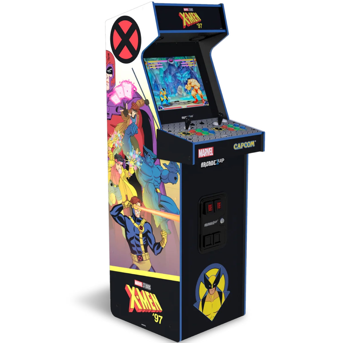 ARCADE 1UP Marvel Vs Capcom 2 Arcade Machine - Dadi e Mattoncini