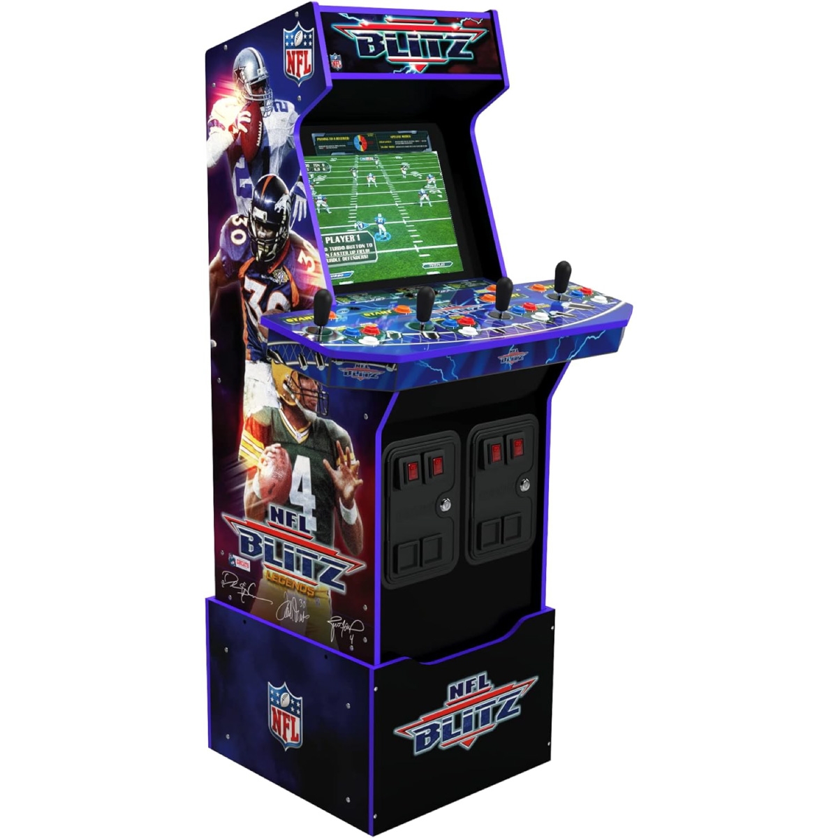ARCADE 1UP Nfl Blitz Arcade Machine - Dadi e Mattoncini