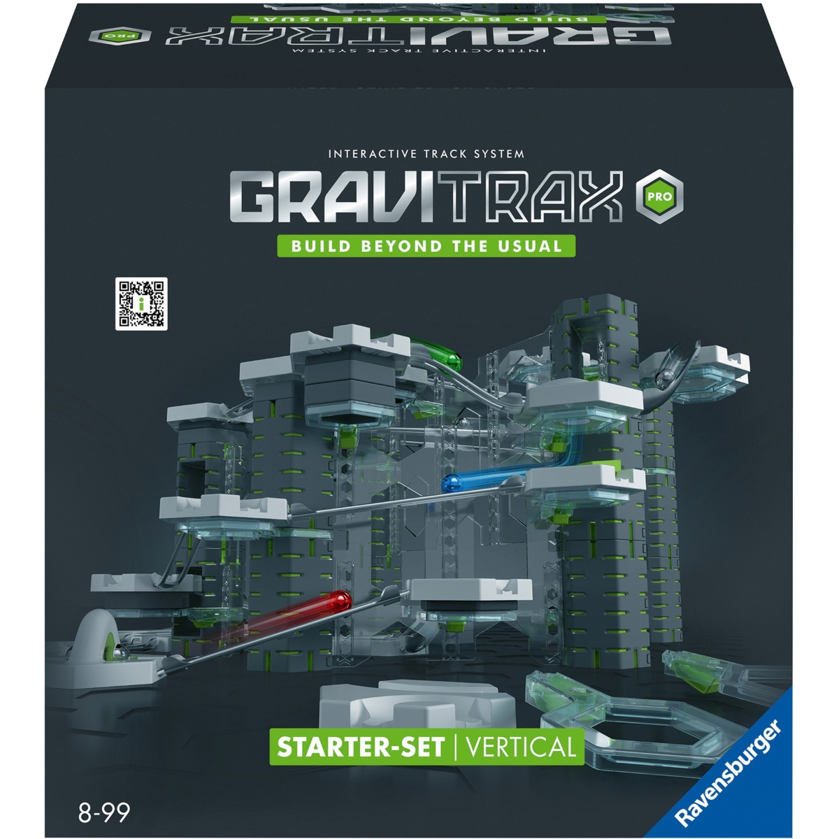 RAVENSBURGER Gravitrax Pro - Starter Set Vertical - Dadi e Mattoncini