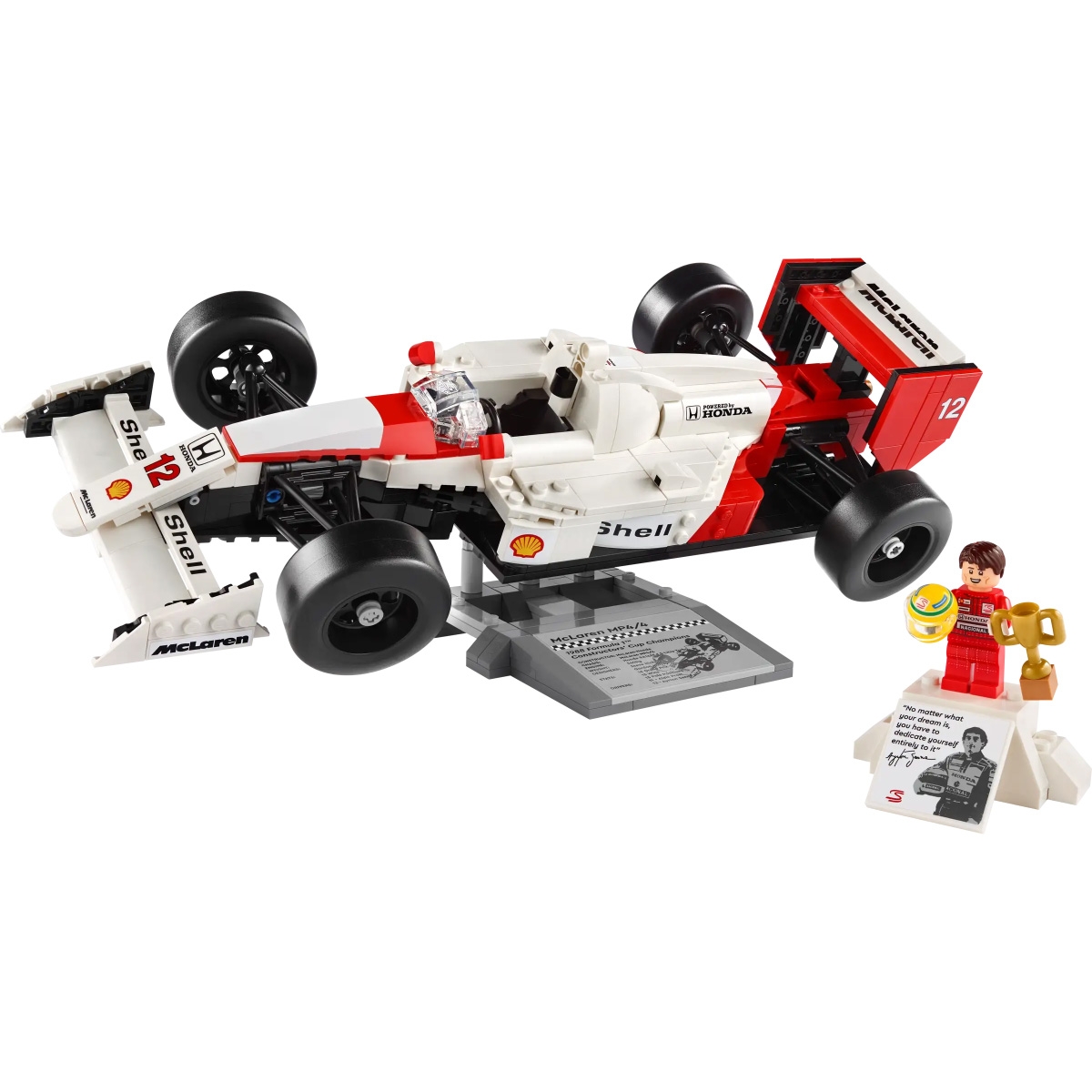LEGO 10330 - Mclaren Mp4 E Ayrton Senna - Dadi e Mattoncini