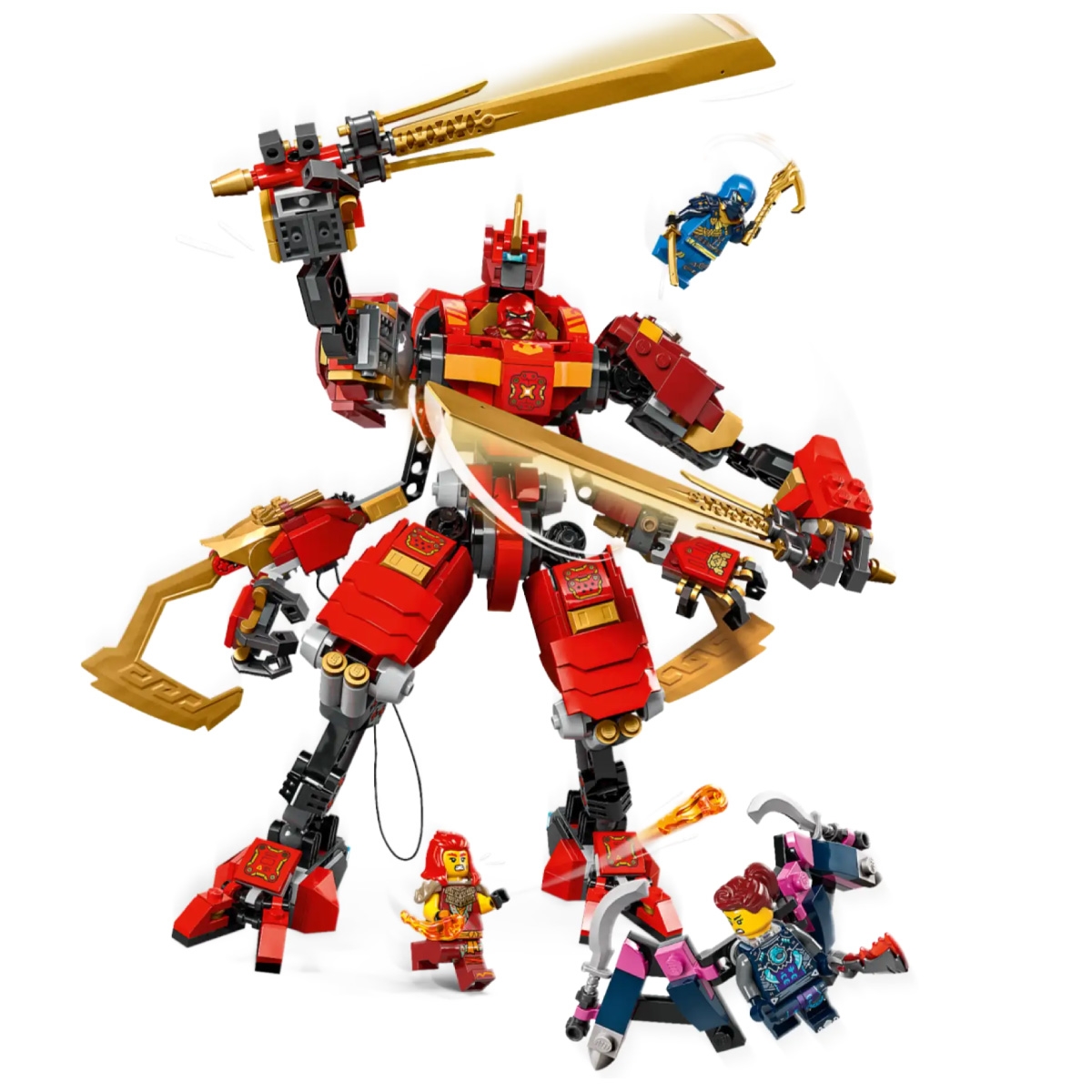 LEGO 71812 - Climber Mech Ninja Di Kai - Dadi e Mattoncini