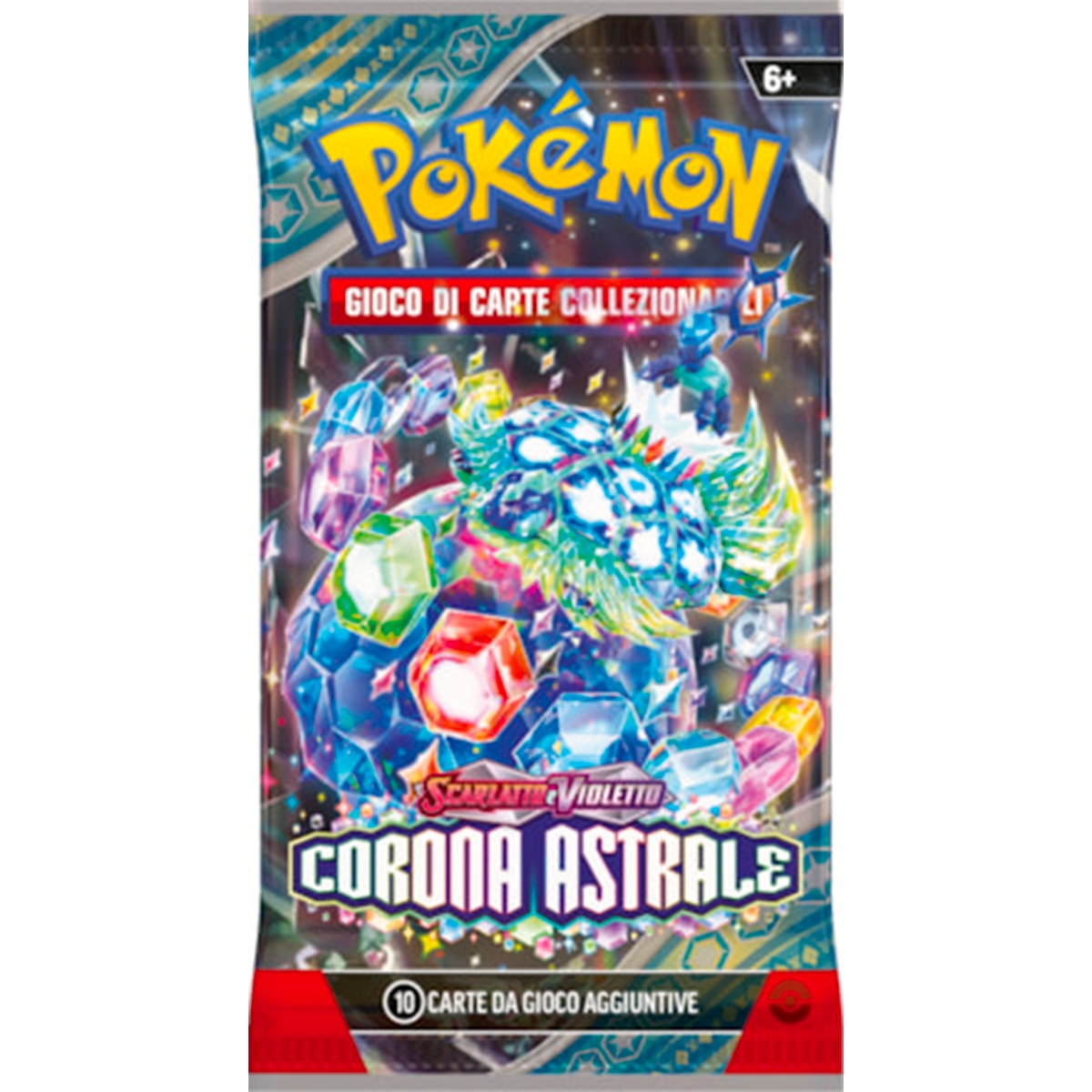 POKEMON COMPANY Pokemon Scarlatto E Violetto Corona Astrale - Bustina ...