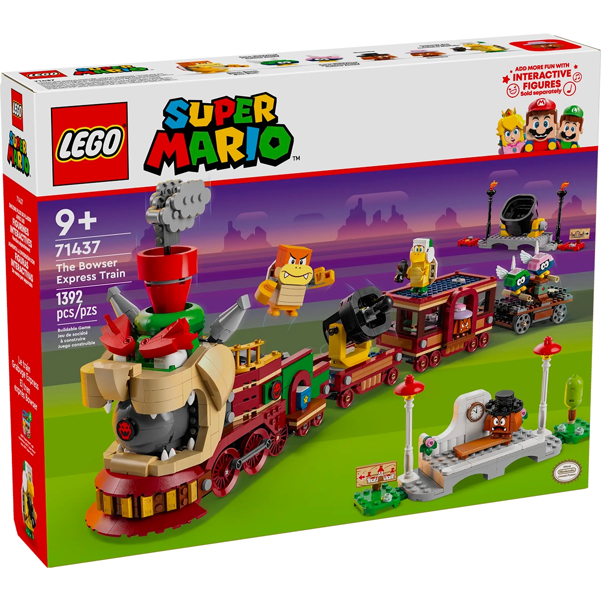 LEGO 71437 - Bowser Express - Dadi e Mattoncini