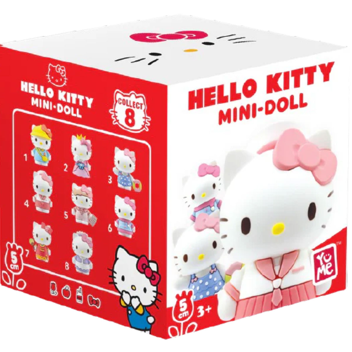 YUME Hello Kitty - Blind Box - Doll & Mini Doll Series 5cm - 1 ...