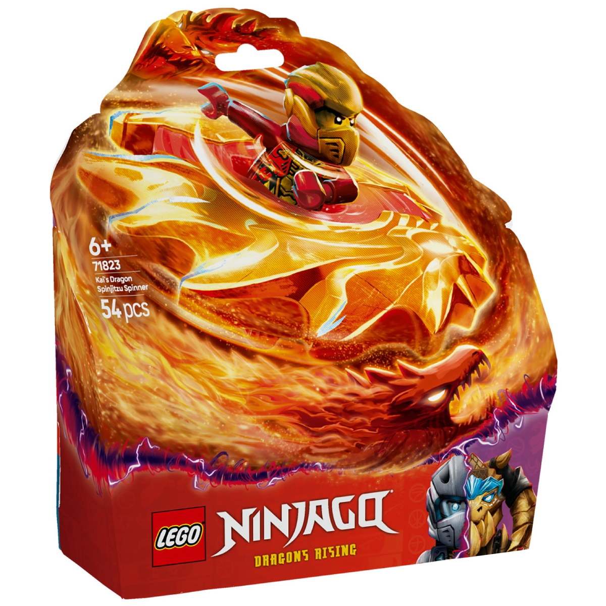 LEGO 71823 - Spinner Del Drago Spinjitzu Di Kai - Dadi e Mattoncini