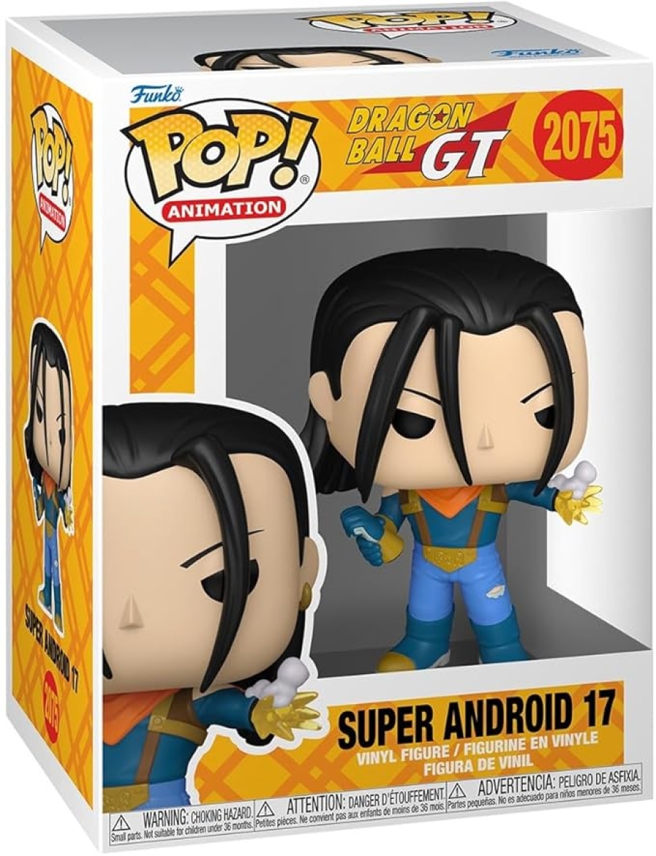 FUNKO Dragon Ball Gt - Super Androide 17 Di 9cm - Funko Pop! 2075 ...