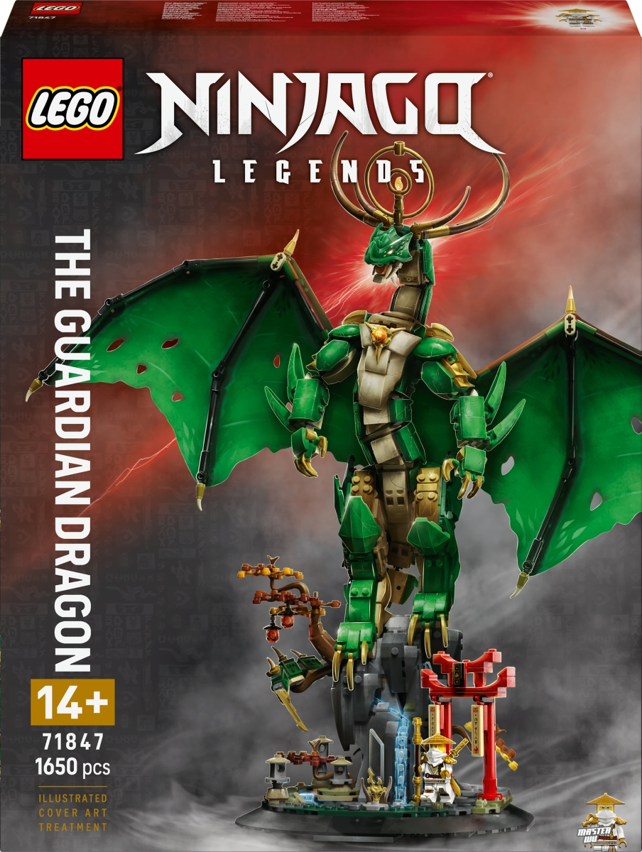 LEGO 71847 - Drago-guardiano - Dadi e Mattoncini