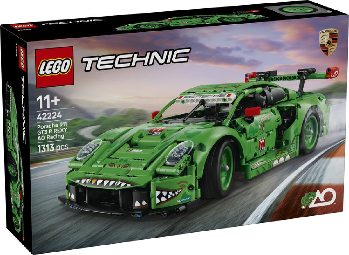 LEGO 42224 - Auto Porsche 911 Gt3 R Rexy Ao Racing - Dadi e Mattoncini