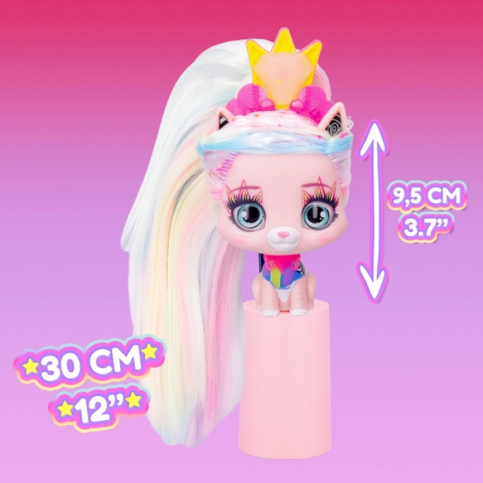 IMC TOYS Vip Pets - Cats - Selena - Animaletto Con Lunghi Capelli Ed ...