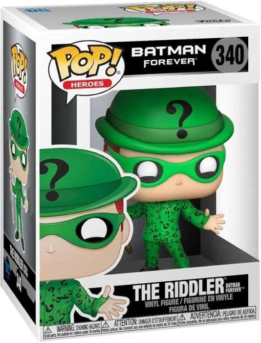 FUNKO Batman Forever - The Riddler 9cm - Funko Pop 340 - Dadi e Mattoncini