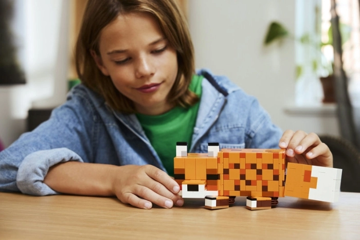 LEGO 21588 - La Volpe - Dadi e Mattoncini